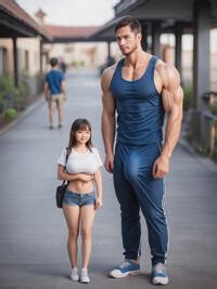SFW AI Generated Size Difference Couple E Hentai Lo Fi Galleries