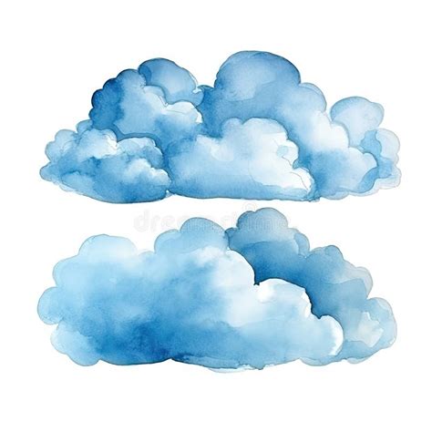 Watercolor Clouds At Sam Vanthoff Blog