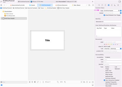 Create A Grid View In Ios Using Swift Grid View Part 1 By Lama