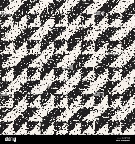 Abstract Noisy Textured Geometric Shapes Background Vector Seamless Vintage Grungy Pattern