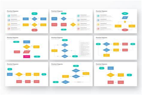 Flowchart Diagrams Powerpoint Template Nulivo Market