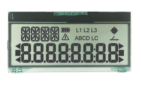 Custom Tn 7 Segment Lcd Display Cog Lcd Module Display Panel And