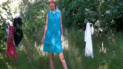 Alinas World Of Apron And Smock Sex In Black Nylon Smock Full Hd