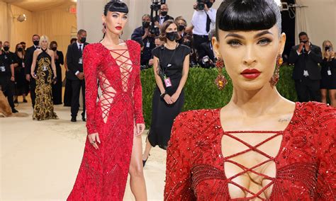 Megan Fox 2022 Red Dress