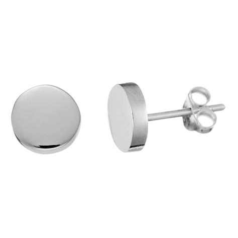 Small Stud Earrings Elegant And Versatile Silverly