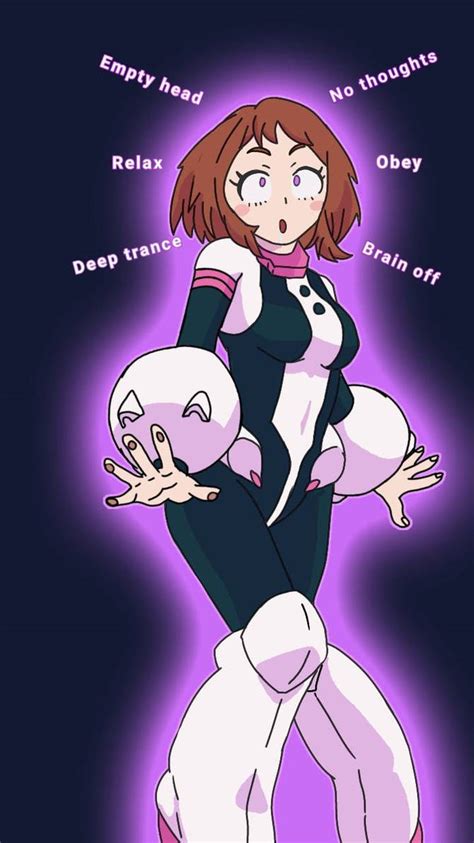 Ochako Hypnotized By Psychic Quirk By M00n Key On Deviantart