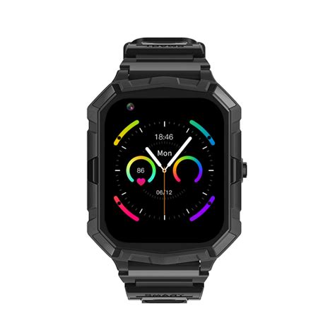 Часы для школьников Tiroki TRK-09 Android 8.1 Маруся black