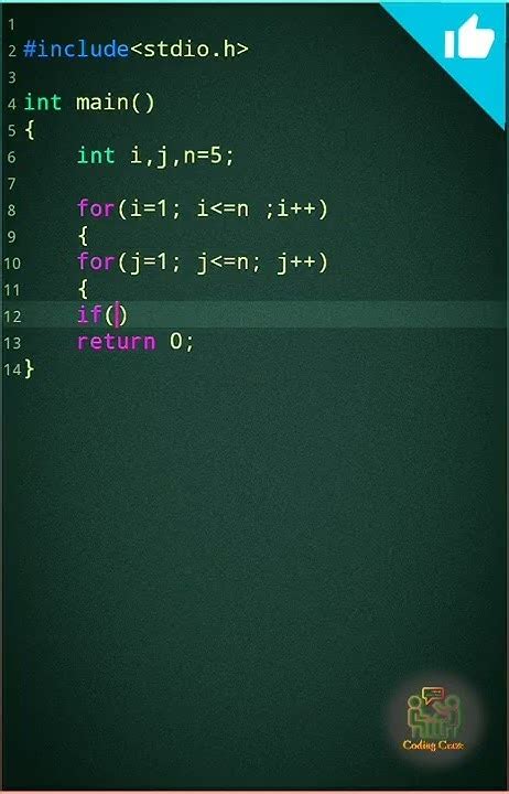 106🖥inverted Mirrored Half Pyramid ⭐ Pattern Shorts Coding Youtube