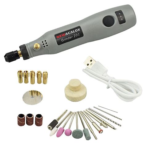 10w Hobby Craft Mini Drill Grinder Rotary Tool Set Vicedeal