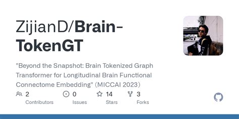Github Zijiand Brain Tokengt Beyond The Snapshot Brain Tokenized