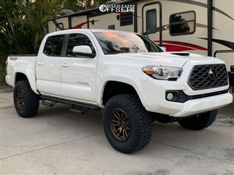 2020 Toyota Tacoma With 17x9 12 Fuel Rebel And 28570r17 Nitto Ridge