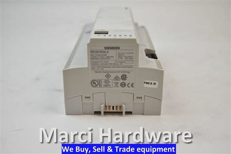 Siemens Pxc100 Pe96 A Tx Io Pxc Modular Direct Digital Control Plc Marci Hardware