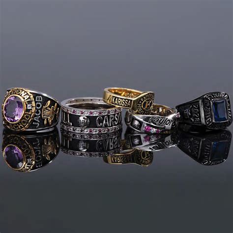Dark Class Ring Buckeye Scholastic