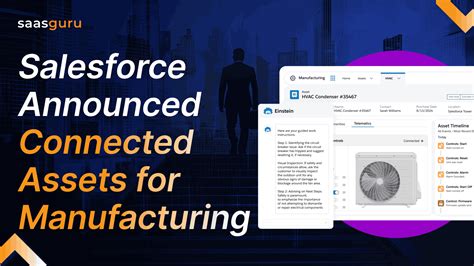 Salesforce Launched Connected Assets For Manufacturing Saasguru