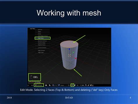 Drtad Blender Software Example 6а 3d Modeling Of Human Dna Array