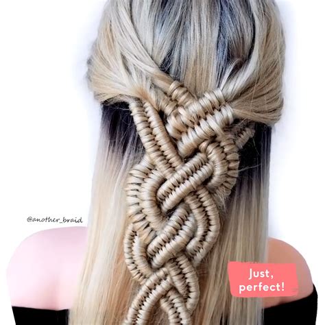 5 Strand Infinity Braid The Easy Way By Another Braid Artofit