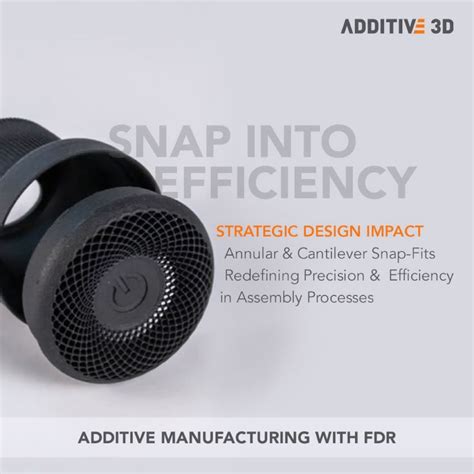 Snapfit Efficiencyindesign Engineeringrevolution Additivemanufacturing Additive 3d