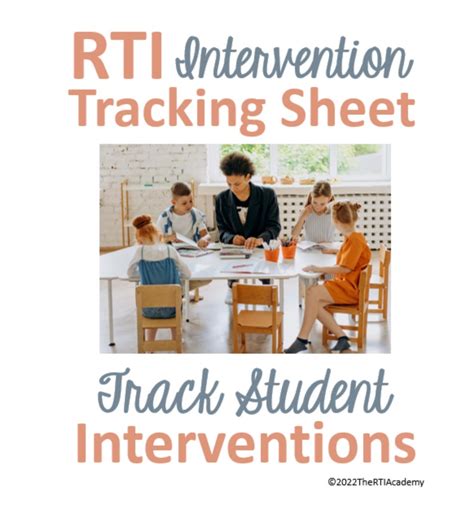 Intervention Tracking Sheet For Rti Process Response To Intervention