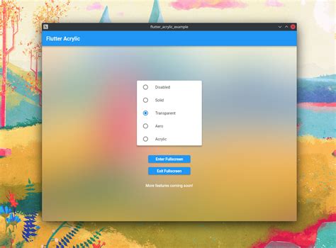 Releases Alexmercerind Flutter Acrylic GitHub