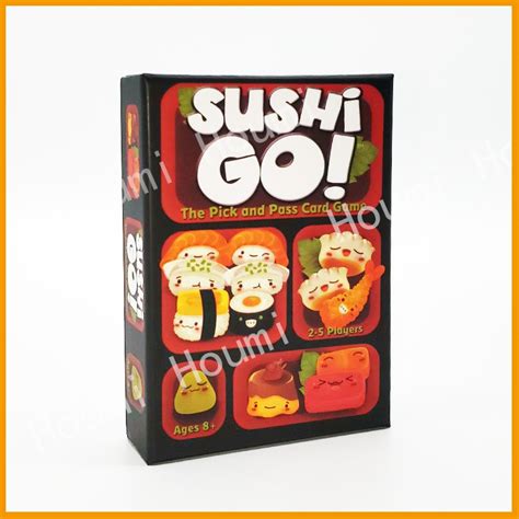 Sushi Go Party Game Sushi Go Card Game เกมการ์ดเกมของเล่นสำหรับครอบครัว