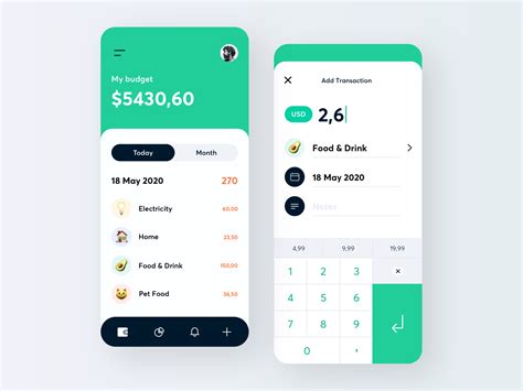 Expense Tracker By Olga Vdovenko For Flod On Dribbble