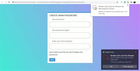How To Lock Edge Or Chrome With A Password On Windows Computers