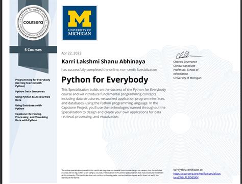 Karri Lakshmi Shanu Abhinaya On Linkedin Im Happy To Share That Ive Obtained A New