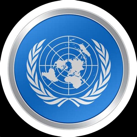 Emblem Of The United Nations By Flags Of The World United Nations