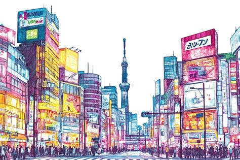 Tokyo Drawing Images Free Download On Freepik