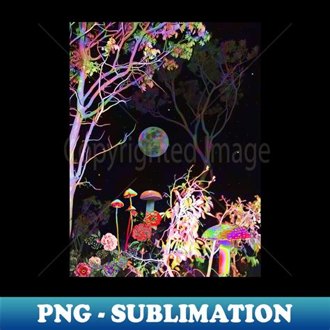 Colorful Night Sublimation Ready Png File Unlock Vibrant Inspire