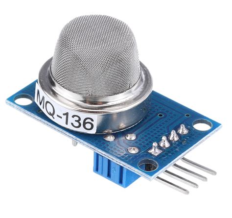 Kit 10 Peças Sensor De Gás Mq 136 P Arduíno Detector De Gás