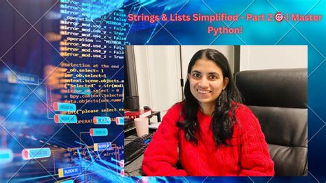 Python Strings And Lists Part 2 Advanced Concepts Simplified