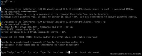Windows中安装启动mysql，如何查看初始密码mysql 810安装默认密码 Csdn博客