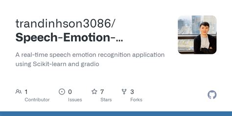 GitHub Trandinhson Speech Emotion Recognition App A Real Time