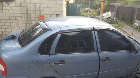 Ветровики — Lada Калина седан 1 6 л 2008 года тюнинг Drive2
