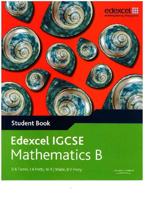 Edexcel Igcse Mathematicsb Studentbook Pdfcoffeecom