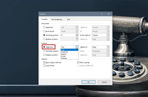 How To Align Tables And Images In Microsoft Word