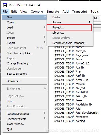 Modelsim基础使用一modelsim Transcript Csdn博客