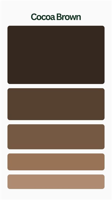 Cocoa Brown Color Best Practices Color Codes Palettes And More
