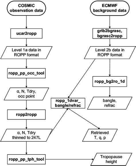 Data Flow In The Full Chain Of Processing Described In This Paper