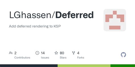 Github Lghassendeferred Add Deferred Rendering To Ksp
