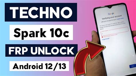 Techno Spark C Frp Unlock Techno Spark C Google Account Unlock Techno Spark Frp