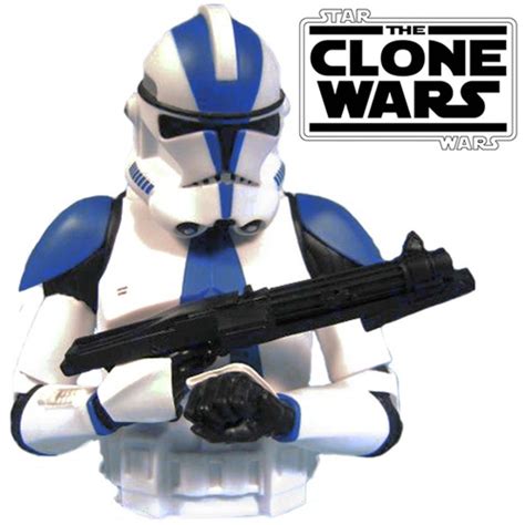 Diamond Select Toys Star Wars Commander Appo Clone Trooper Bust Bank