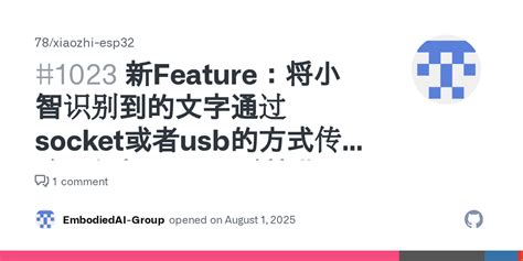 新feature：将小智识别到的文字通过socket或者usb的方式传给上位机pc，同时接收上位机传递的文字进行发音，可设置是否需要云端大模型处理 · Issue 1023 · 78
