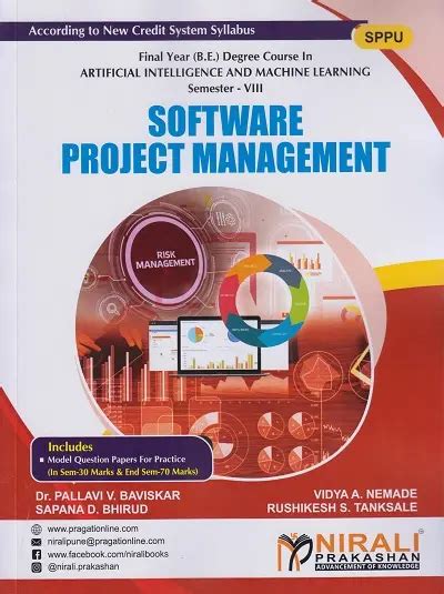 Nirali Software Project Management Final Year B E Degree Course In