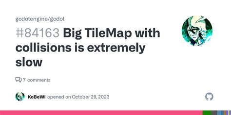 Big Tilemap With Collisions Is Extremely Slow · Issue 84163