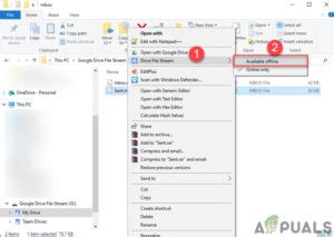 How To Fix Google Drive File Stream Not Working