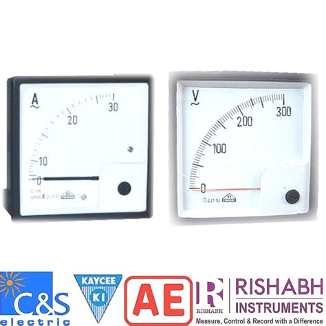 Rectifier Type Moving Coil Ac Voltmeter At Rs 635 Piece Voltage Meter In Delhi Id 19763062973