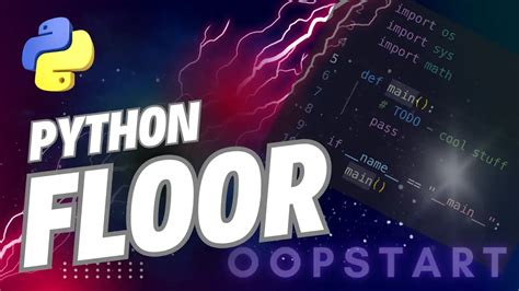 Python Floor Comprehensive Guide
