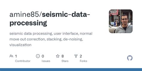 GitHub Amine Seismic Data Processing Seismic Data Processing User